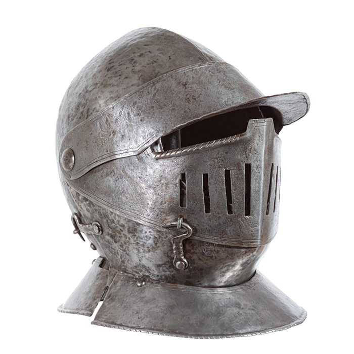 Elmo da cavaliere - Gallori Turchi Antichità dal 1942 | Firenze